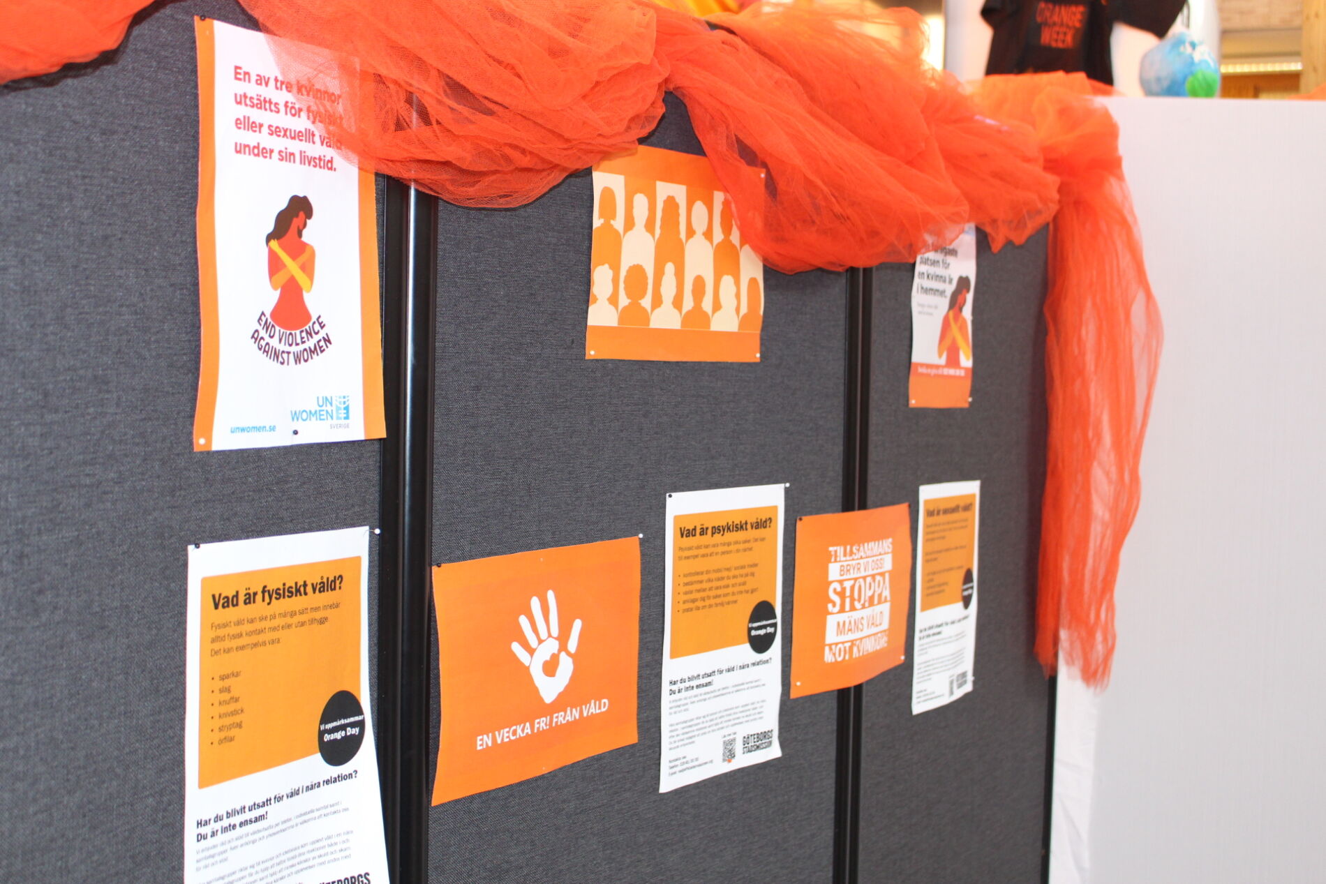 Orange week på Ullvigymnasiets Öppet hus | Magazin24